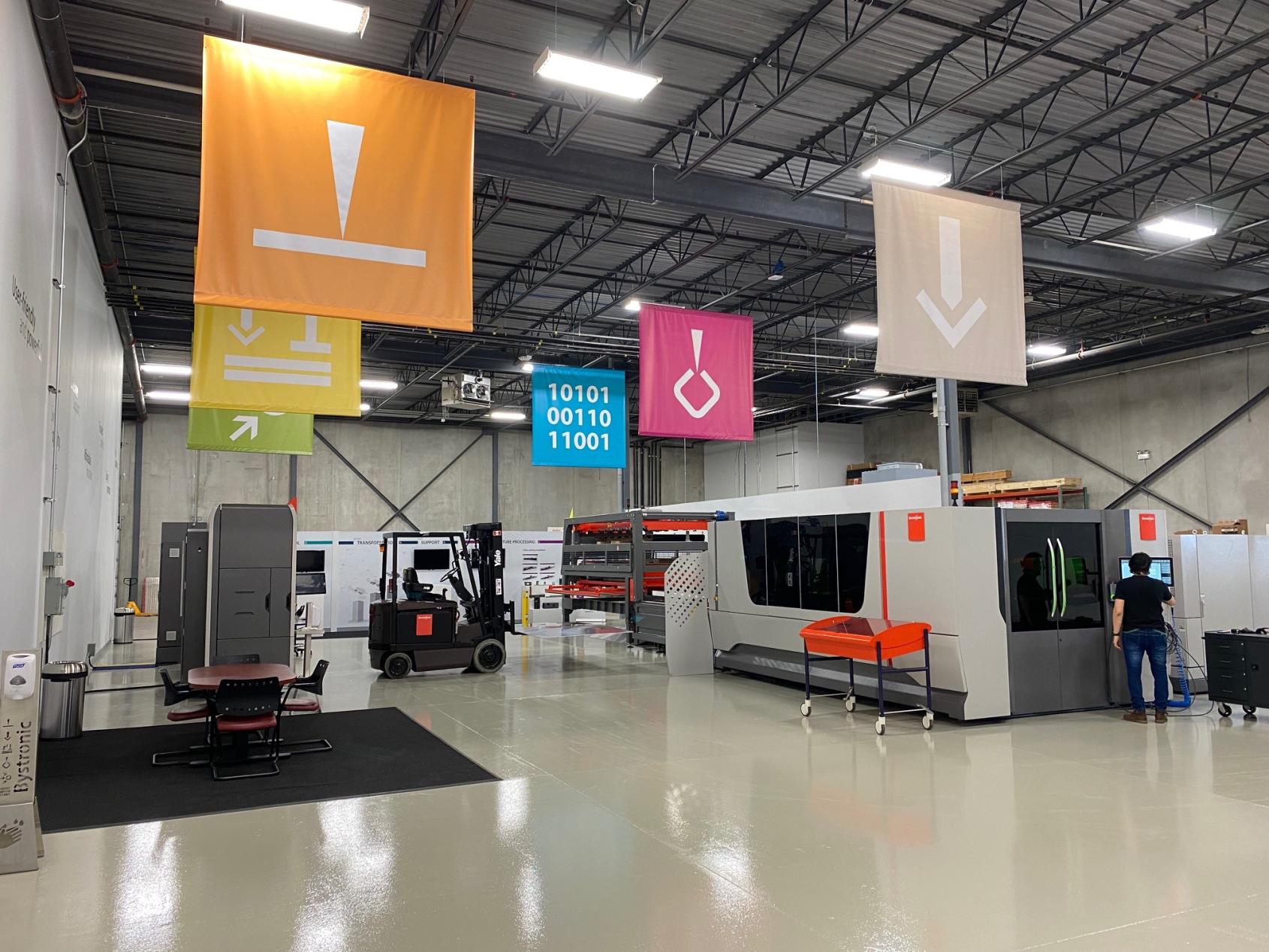 New Experience Center for Bystronic Canada | Bystronic