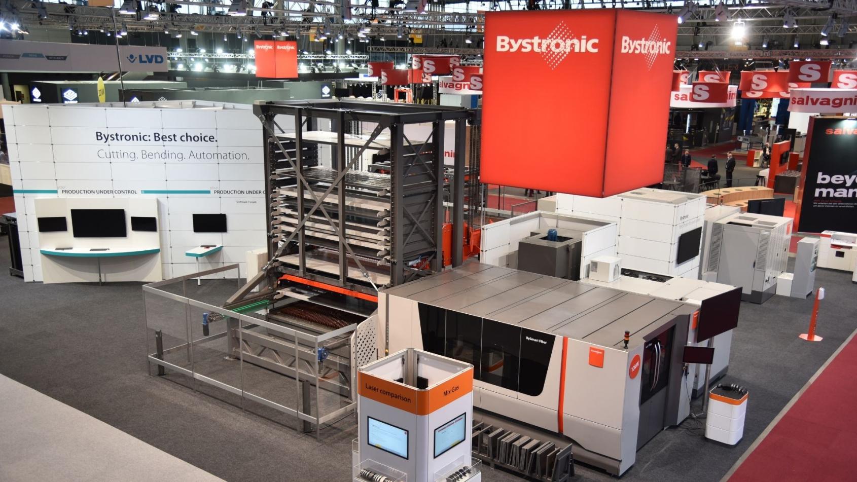 Blechexpo 2021: Automation draws great attention | Bystronic