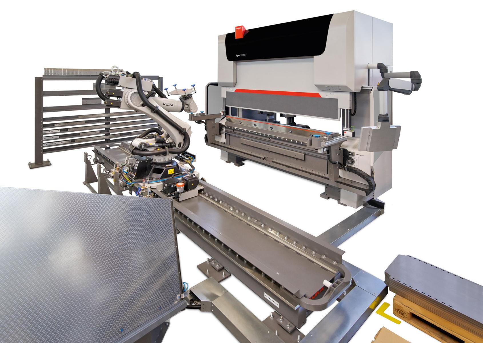 Bending Cell: Xpert Pro plus automation | Bystronic