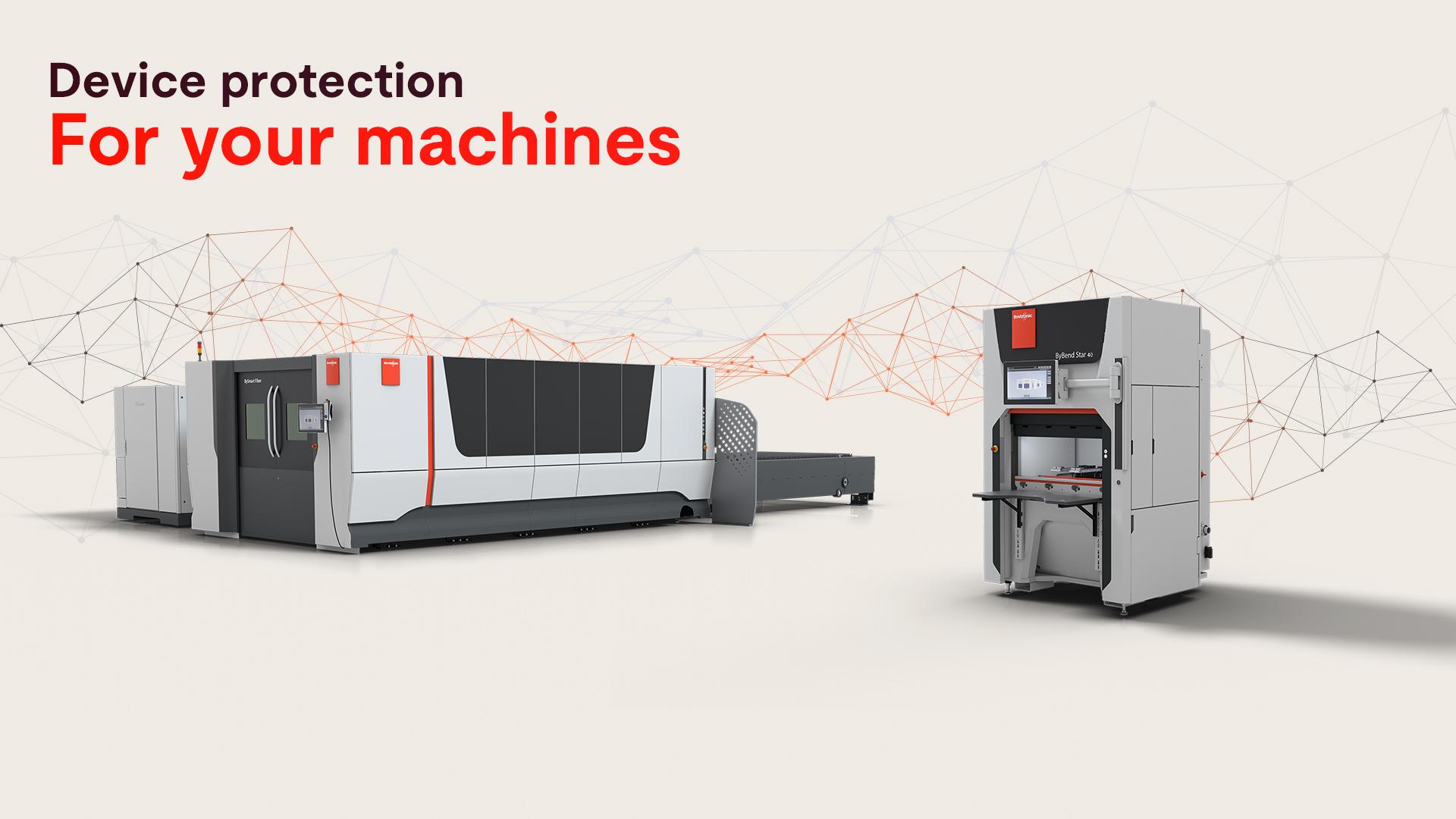 Device Protection | Ochrana dat před kybernetickými útoky | Bystronic